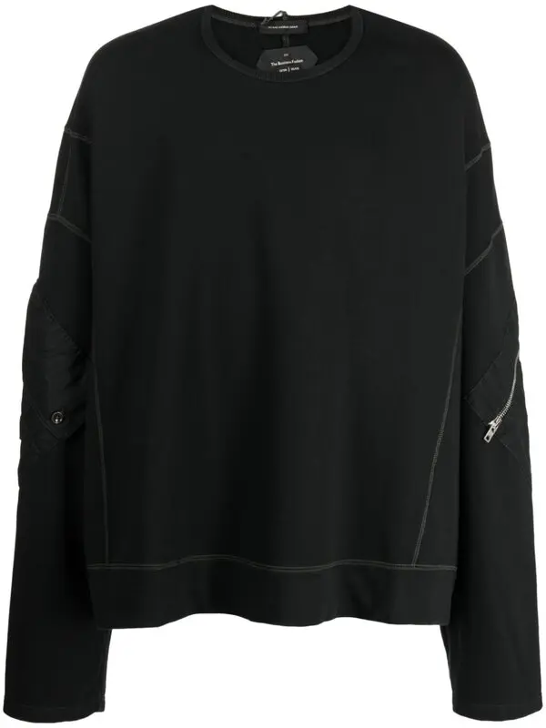NICOLAS ANDREAS TARALIS Oversized Cotton Sweatshirt