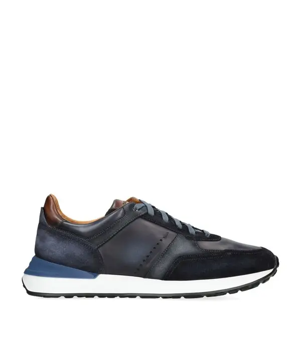 Magnanni Xl Grafton 3 Runner Sneakers - Navy