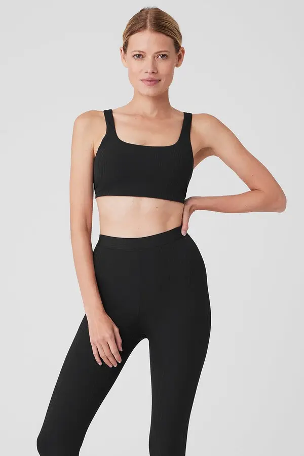 Alo Yoga Run It Back Bra - Black