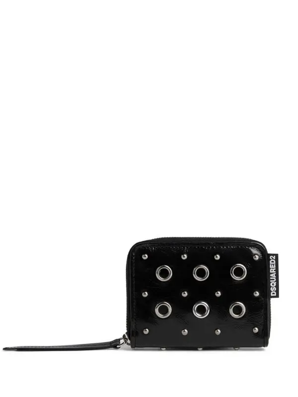 Dsquared2 Eyelet-detail Leather Wallet