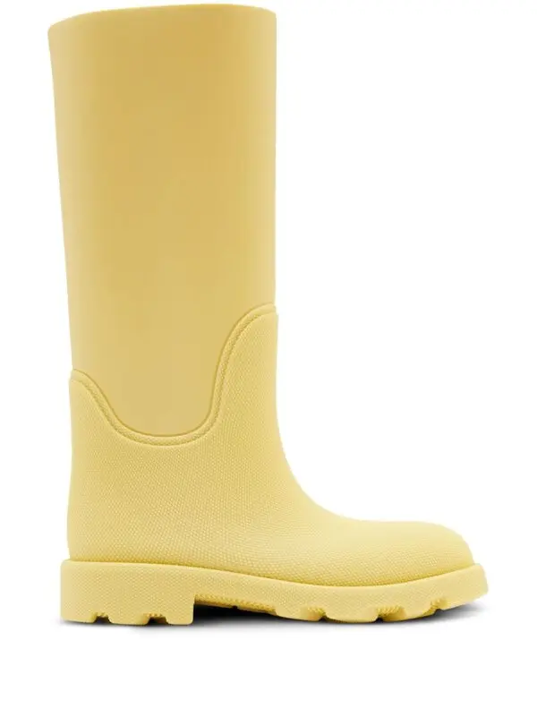 Burberry Marsh Rain Boots - Neutrals