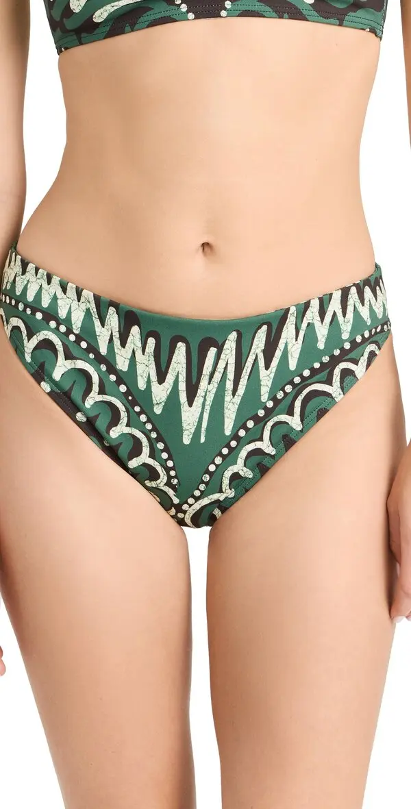 Sea Charlough Print Bikini Bottoms