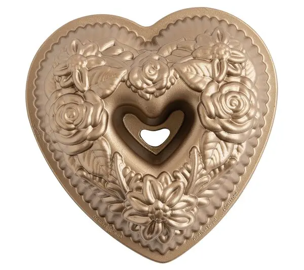 NORDICWARE Floral Heart Bouquet Pan