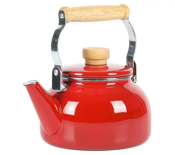 MR. COFFEE Quentin 1.5 Quart Tea Kettle With Fold Down Handle