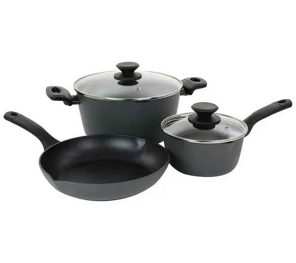 OSTER Kingsway 5 Piece Aluminum Nonstick Cookwa Re Set