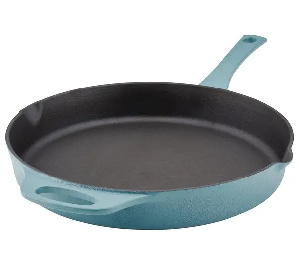 RACHAEL RAY Nitro Cast Iron Skillet 12-in