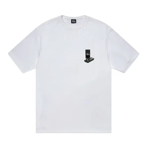 StÜssy Dominoes Tee - White