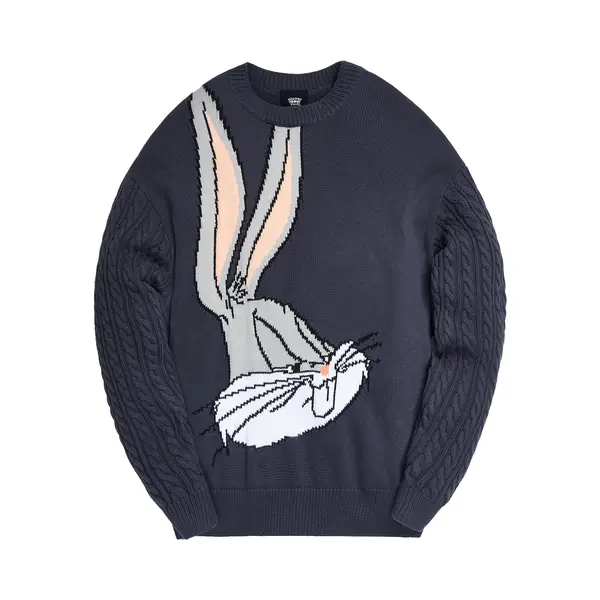 Kith X Looney Tunes Bugs Bunny Crewneck - Blue