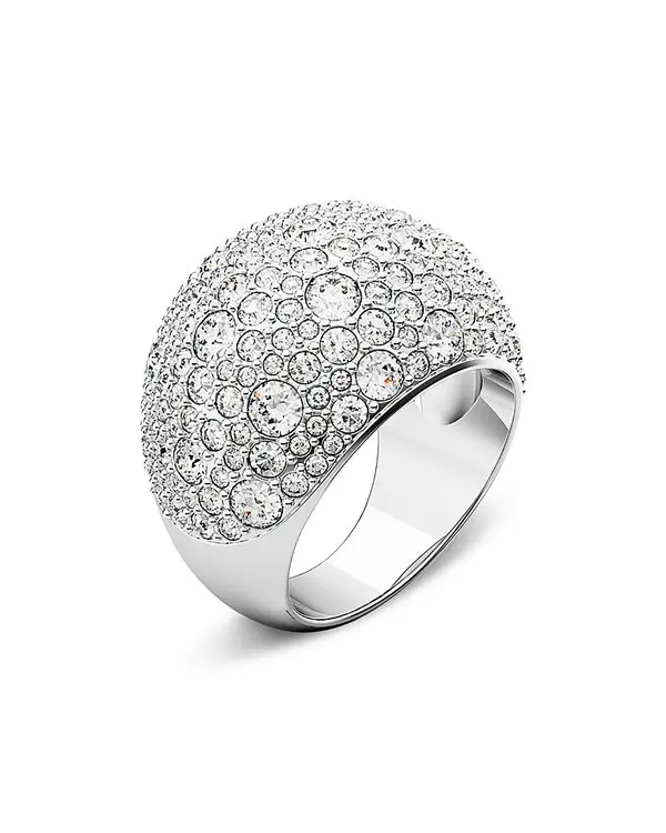 SWAROVSKI Sublima Crystal Dome Statement Ring - Silver