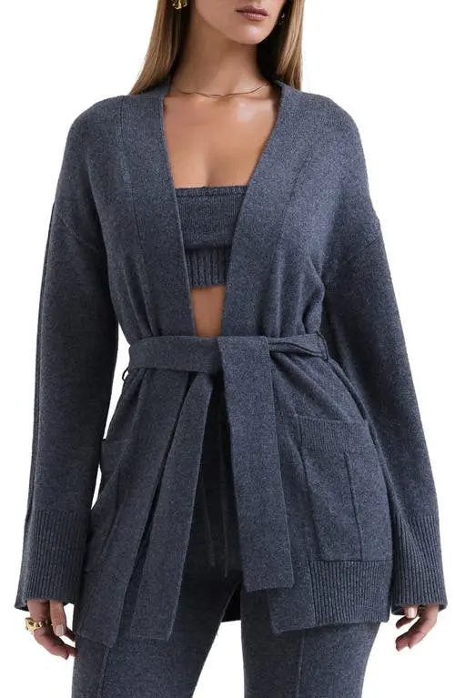 House Of Cb Alaia Wrap Cardigan