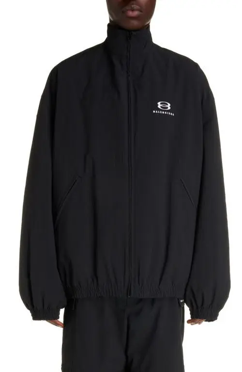 Balenciaga Gender Inclusive Oversized Cocoon Kick Windbreaker