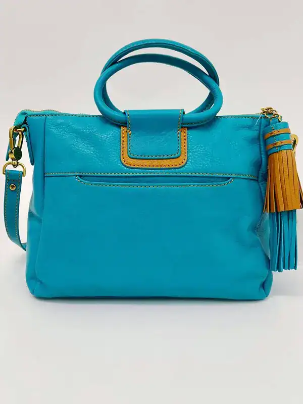 Buy Hobo Sheila Medium Satchel In Aqua - Blue At 34% Off | Editorialist