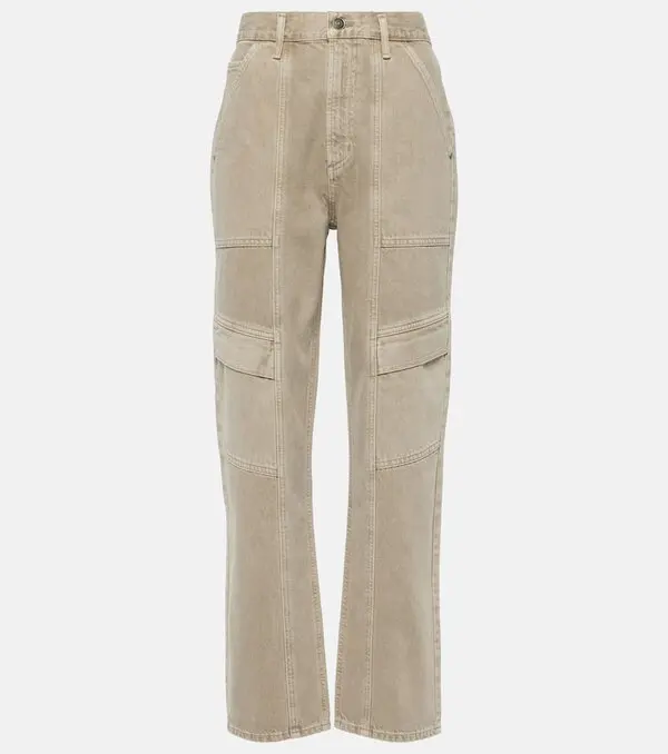 AGOLDE Cooper High-rise Cargo Jeans - Grey