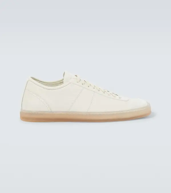 LEMAIRE Linoleum Leather Sneakers - White