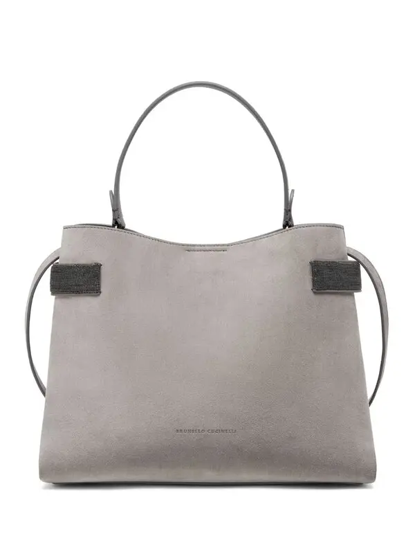 Brunello Cucinelli Essence Tote Bag - Grey