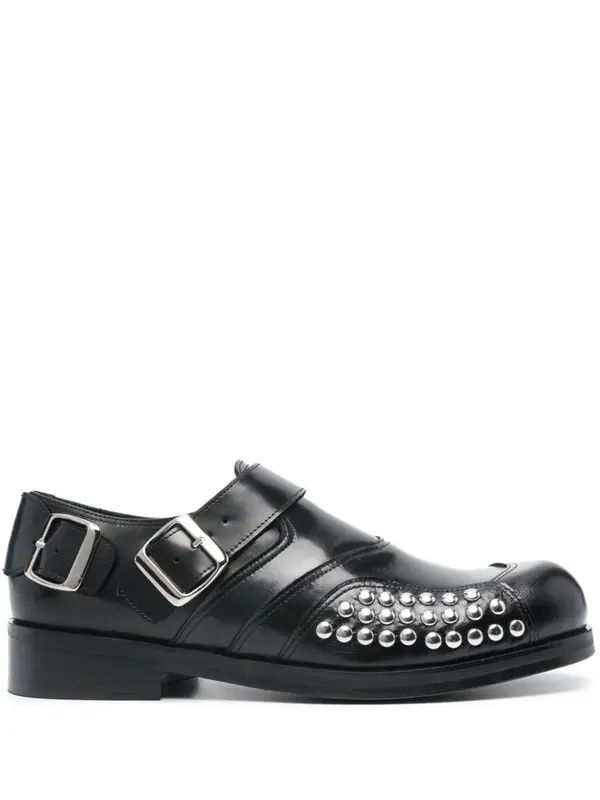 STEFAN COOKE Stud-embellished Loafers
