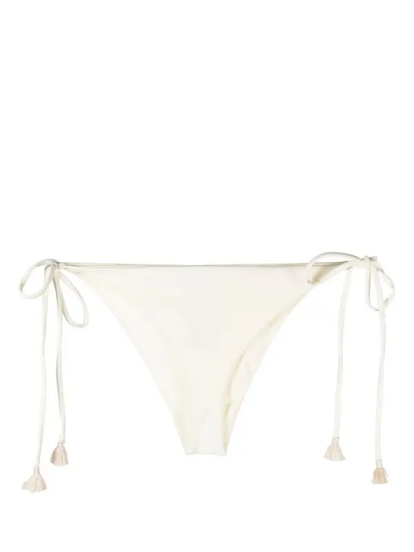 Johanna Ortiz Sullen Side-tie Bikini Bottoms - White