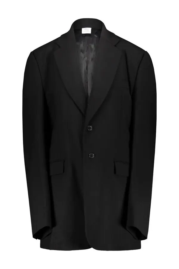 Buy Vetements Boxy Tailored Jacket - Black At 33% Off | Editorialist