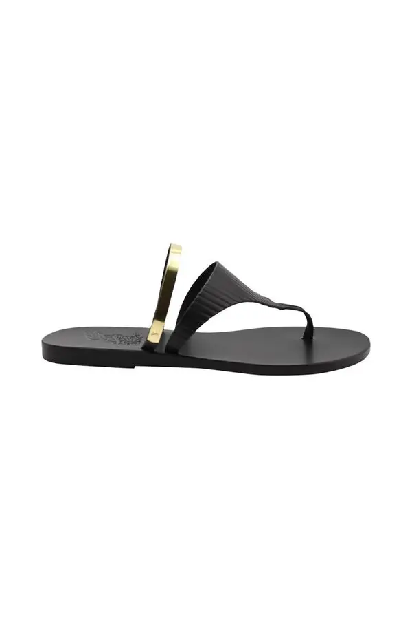 Buy ANCIENT GREEK SANDALS Drepani Sandal - Black At 33% Off | Editorialist