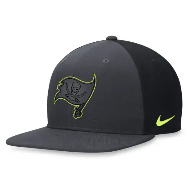 Nike Tampa Bay Buccaneers Volt Dri-fit Nfl Adjustable Hat - Grey ...