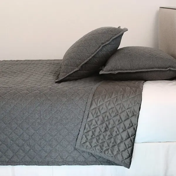 ANN GISH Flannel Coverlet Set, Queen