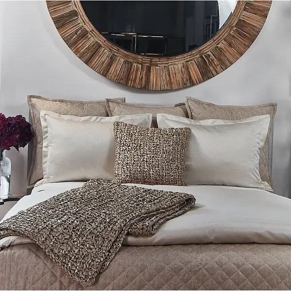 ANN GISH Imprint Duvet Cover Set, King - Pearl