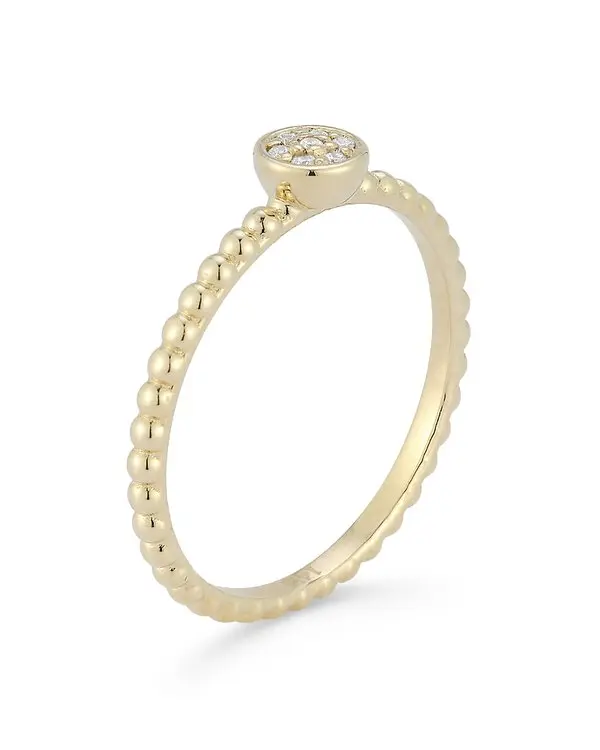 MOON & MEADOW 14k Yellow Diamond Ring