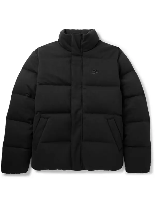 Nike Sportswear Quilted Padded Therma-fit Tech Fleece Down Jacket L ...