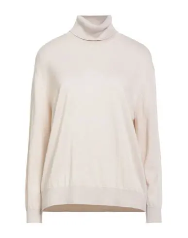 Armani Exchange Turtleneck Virgin Wool Knit - Beige