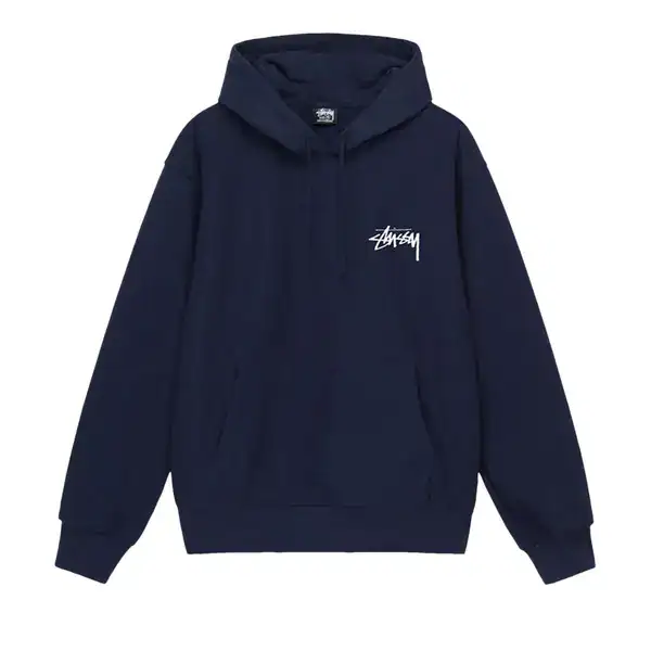 StüSsy 8 Ball Fade Hoodie - Blue | Editorialist
