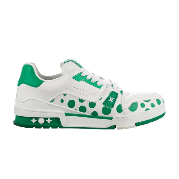 LOUIS VUITTON Yayoi Kusama Trainer Low 'infinity Dots - Green
