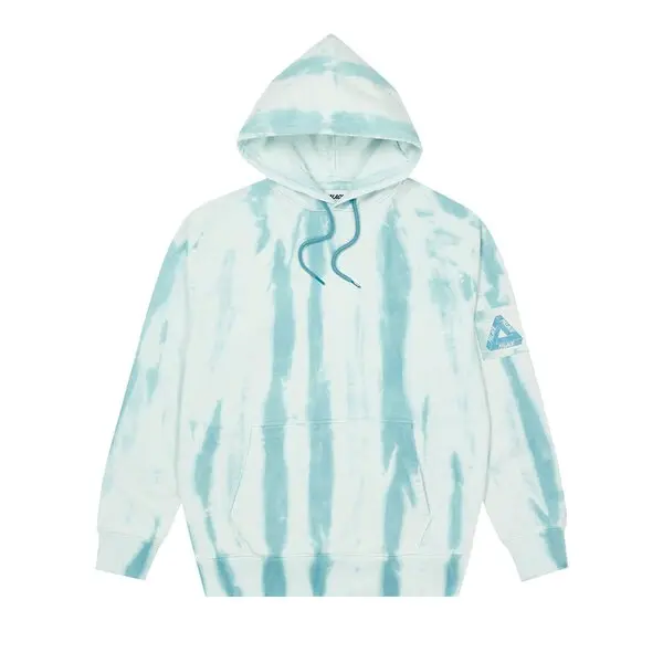 PALACE Zebra Tie Dye Hood - Multicolor