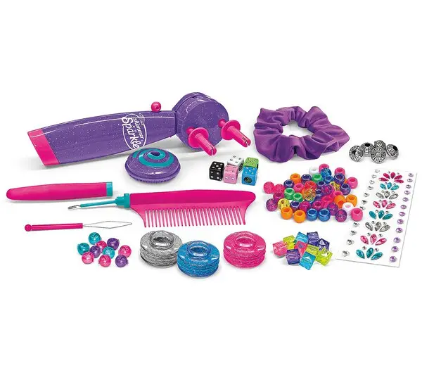 CRA-Z-ART Shimmer 'n Sparkle Braid Bead & Twist Deluxe Hair Designer