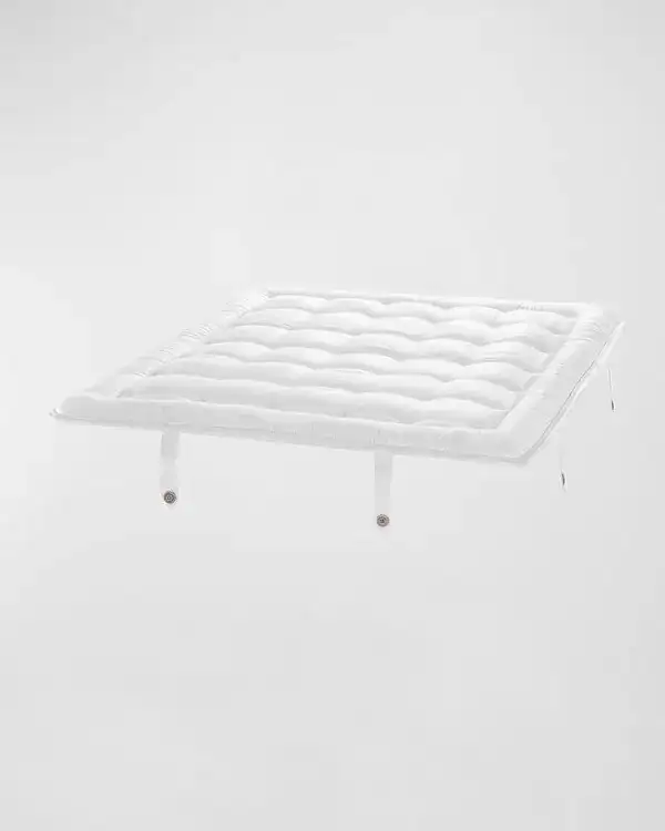 AIRELOOM Karpen Luxury King Mattress Topper - Tan | Editorialist