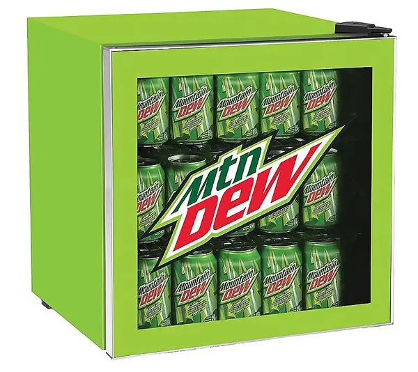MOUNTAIN DEW 1.8 Cu. Ft. Glass Door Compact Re Rigerator