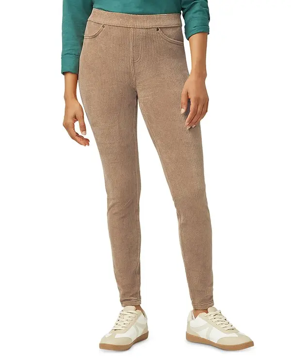 Hue Classic Corduroy Leggings - Camel