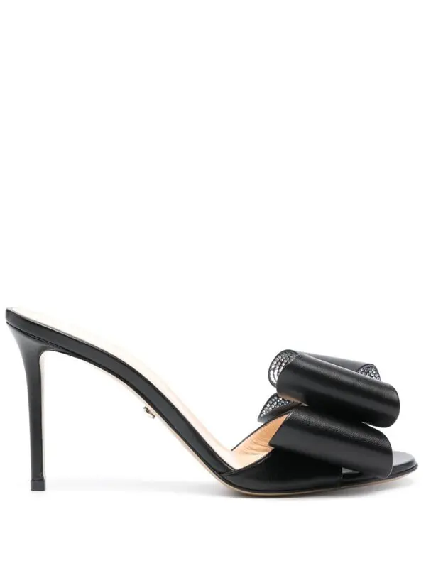 Mach & Mach 95mm Oversized Bow Sandals