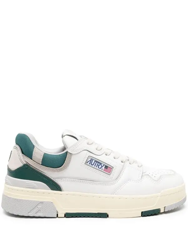 AUTRY Clc Leather Chunky Sneakers - White