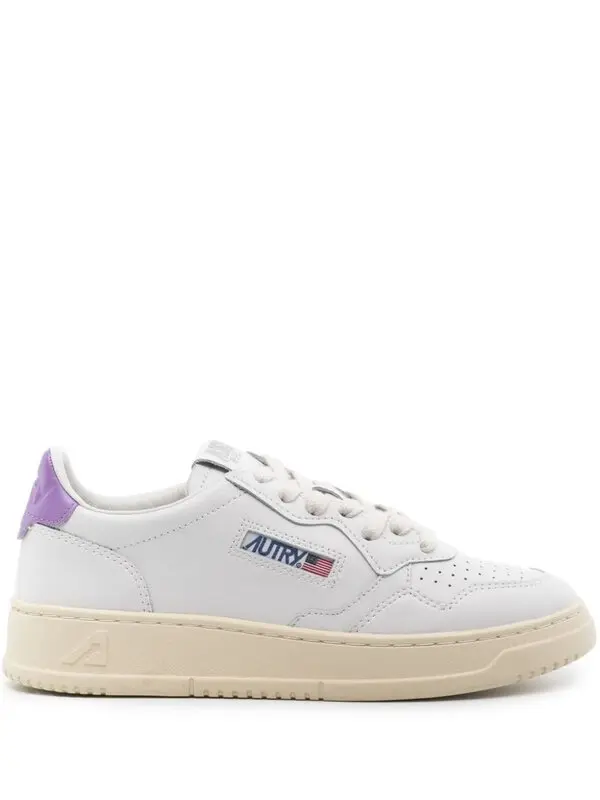 AUTRY Medalist Leather Sneakers - White