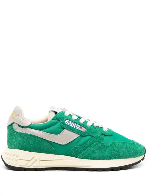 AUTRY Reelwind Panelled Sneakers - Green