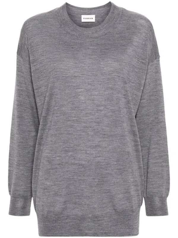 P.a.r.o.s.h Fine-knit Jumper - Grey