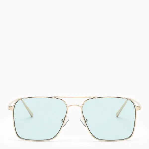 Philo Eyewear Serpent Light Blue/Gold Sunglasses In Green - 33% Off ...