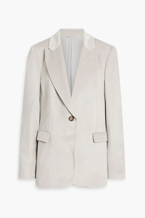 Brunello Cucinelli Corduroy Blazer - Stone