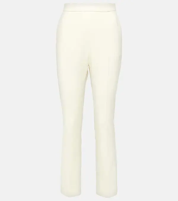 Max Mara Nepeta Slim Pants - White