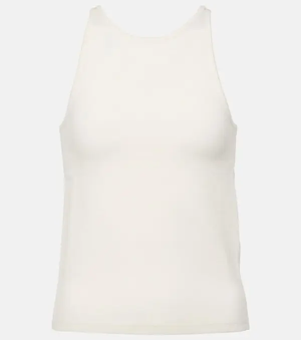 Max Mara Alfeo Wool-blend Top - Neutrals
