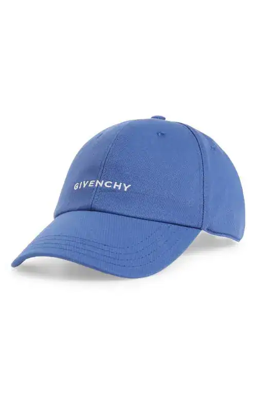 Givenchy 4g Embroidered Twill Baseball Cap - 433-royal Blue | Editorialist