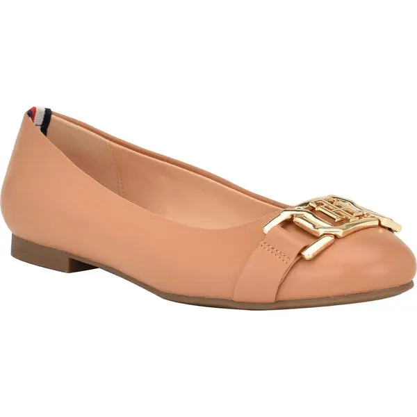 Tommy Hilfiger Gallyne Flat - Medium Brown