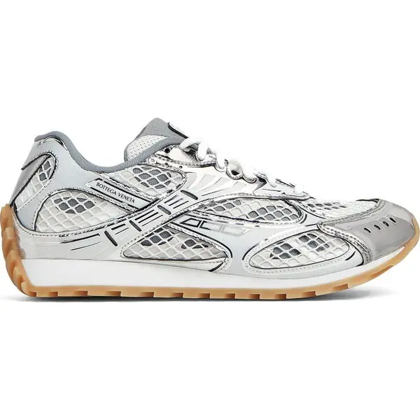 Bottega Veneta Orbit Low Top Sneakers - Silverhite