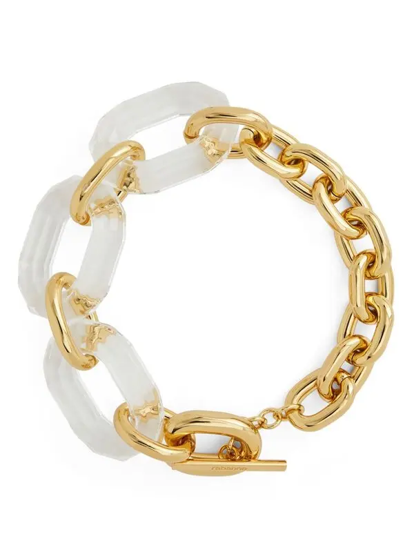 Rabanne Cable-link Necklace - Gold