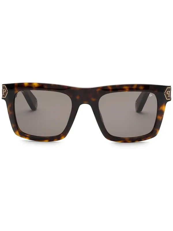 PHILIPP PLEIN Hexagonal brown Sunglasses Sunglasses Square PLEIN ICON HEXAGON | Philipp Plein Outlet main image 4